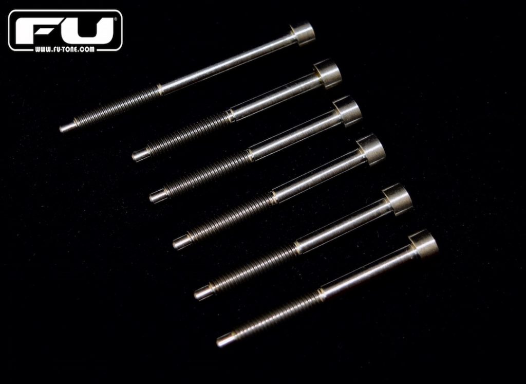 Titanium String Lock Screw Set w D-Tuna Screw - FU-Tone