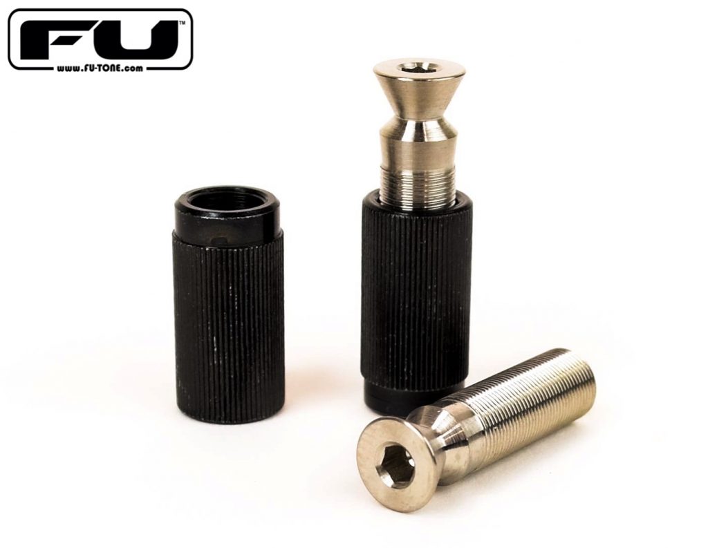 FU-Tone silver titanium bridge posts for locking tremolos! - FU-Tone