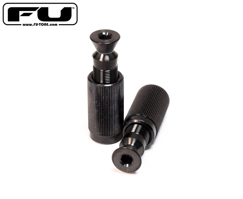 Titanium Bridge Posts - BLACK - FU-Tone