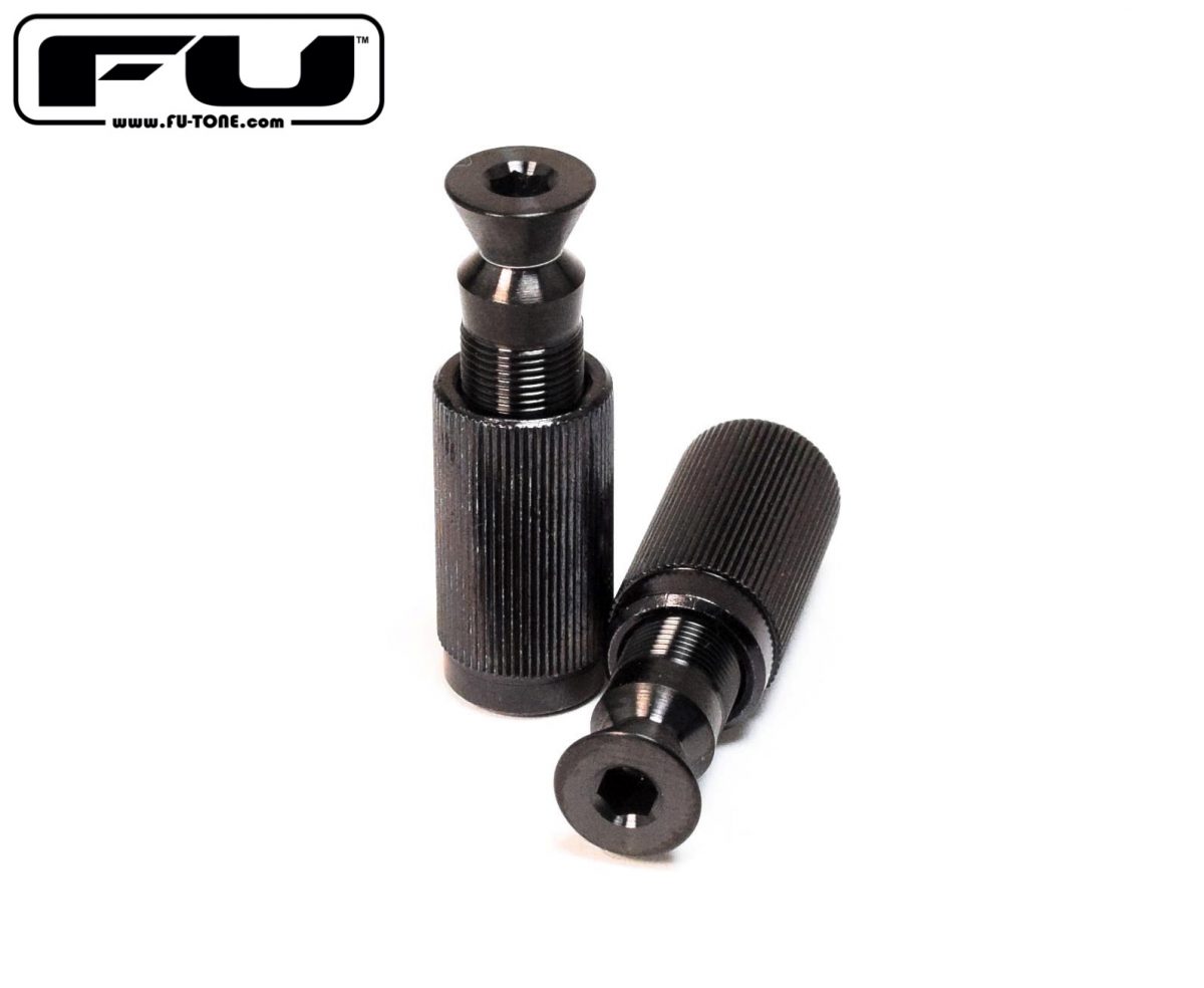 Titanium Bridge Posts - BLACK - FU-Tone