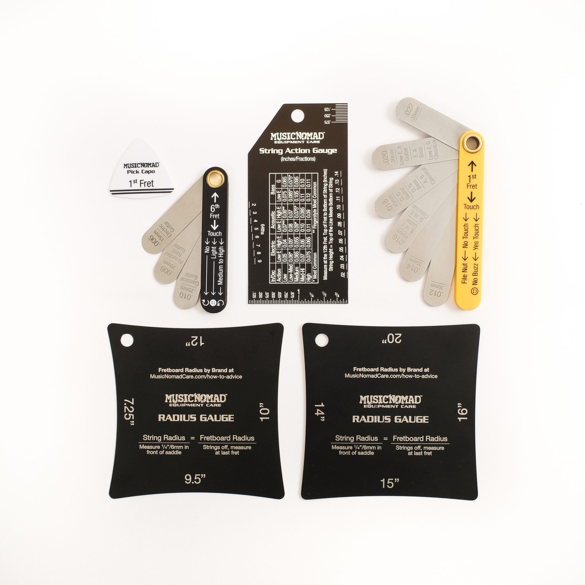 Precision Setup Gauge Set - 6 pc. - FU-Tone