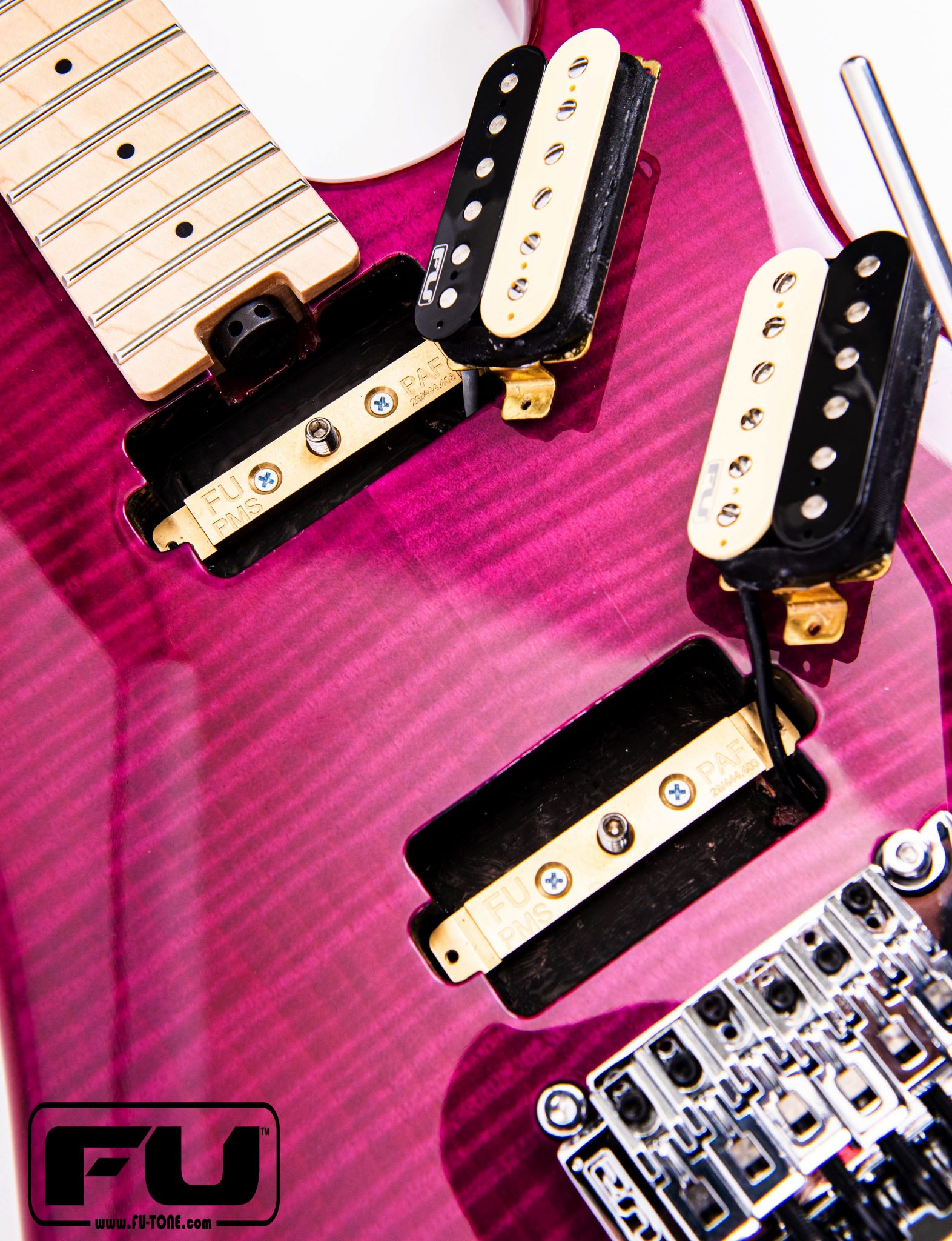 FU-Tone FU PRO GUITAR - TRANS PURPLE - FU-Tone