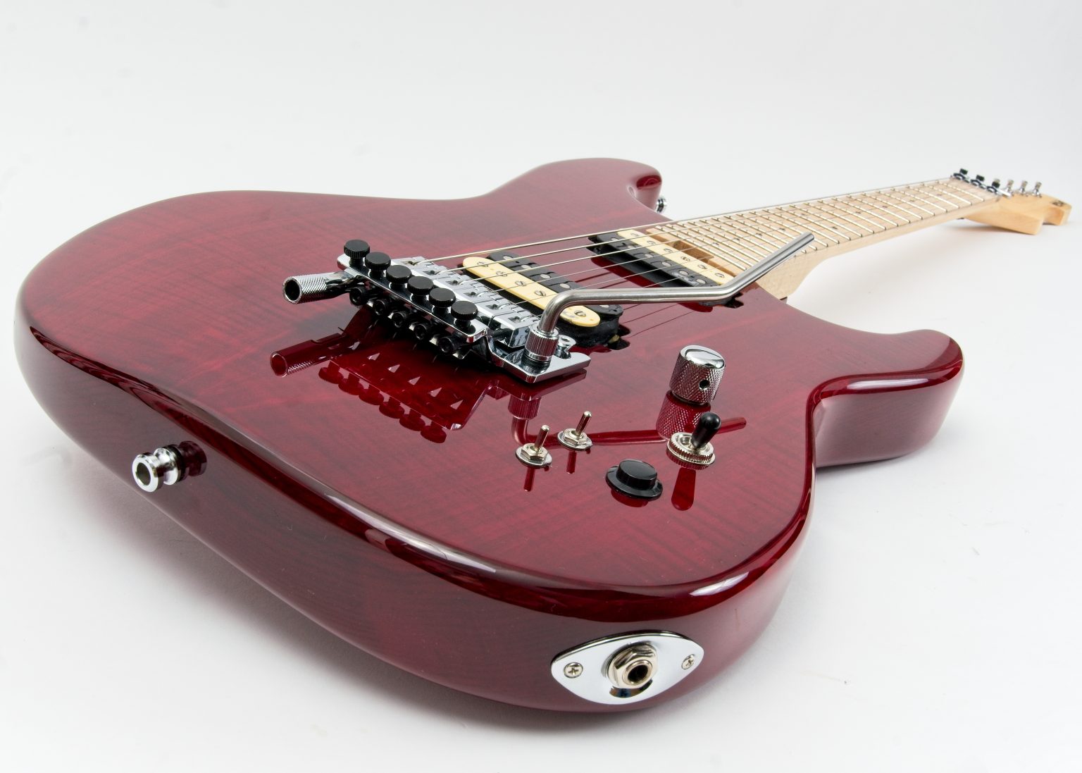 FU-Tone FU PRO GUITAR - TRANS RED - FU-Tone