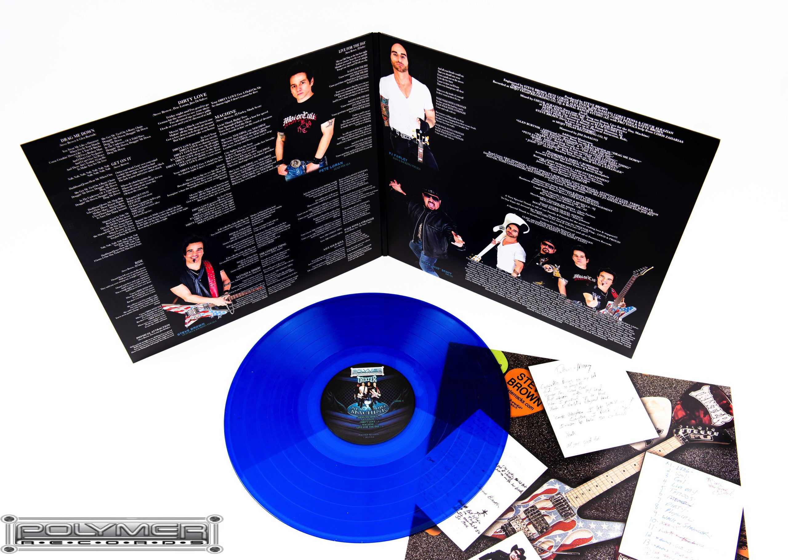 Trixter New Audio Machine - Blue Vinyl Album - FU-Tone