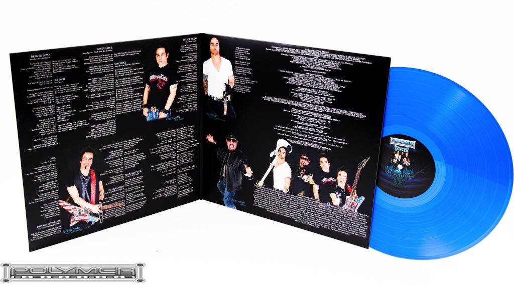 Trixter New Audio Machine - Blue Vinyl Album - FU-Tone