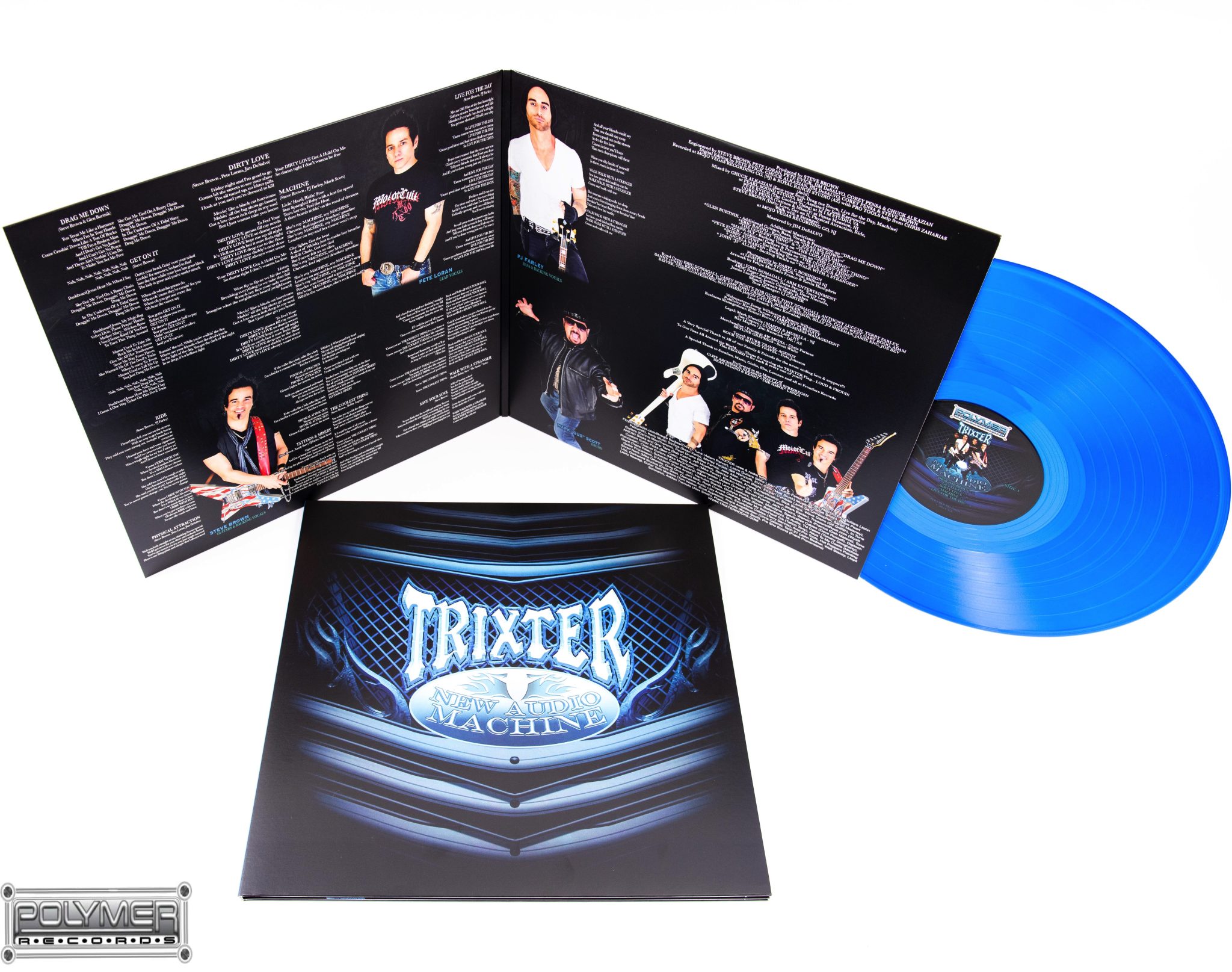 Trixter New Audio Machine - Blue Vinyl Album - FU-Tone