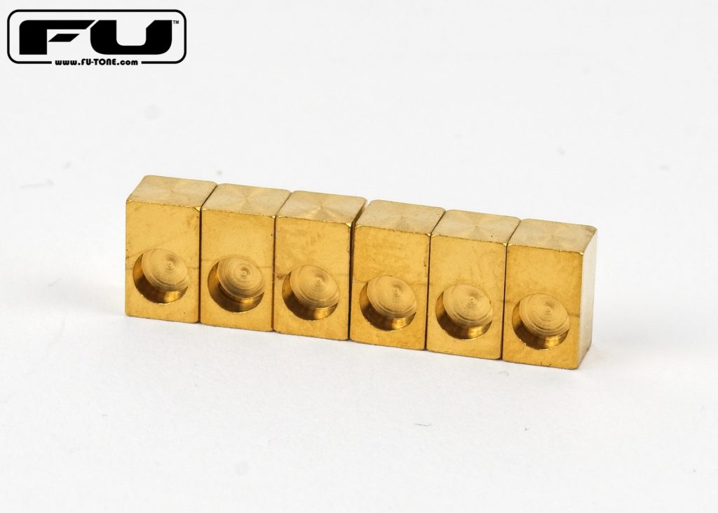 Titanium Saddle Insert Set (6) - GOLD - FU-Tone