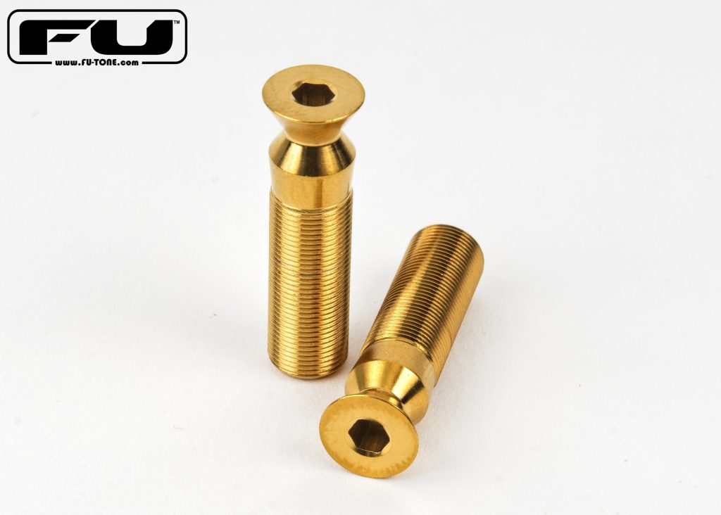Titanium Bridge Posts - GOLD - FU-Tone