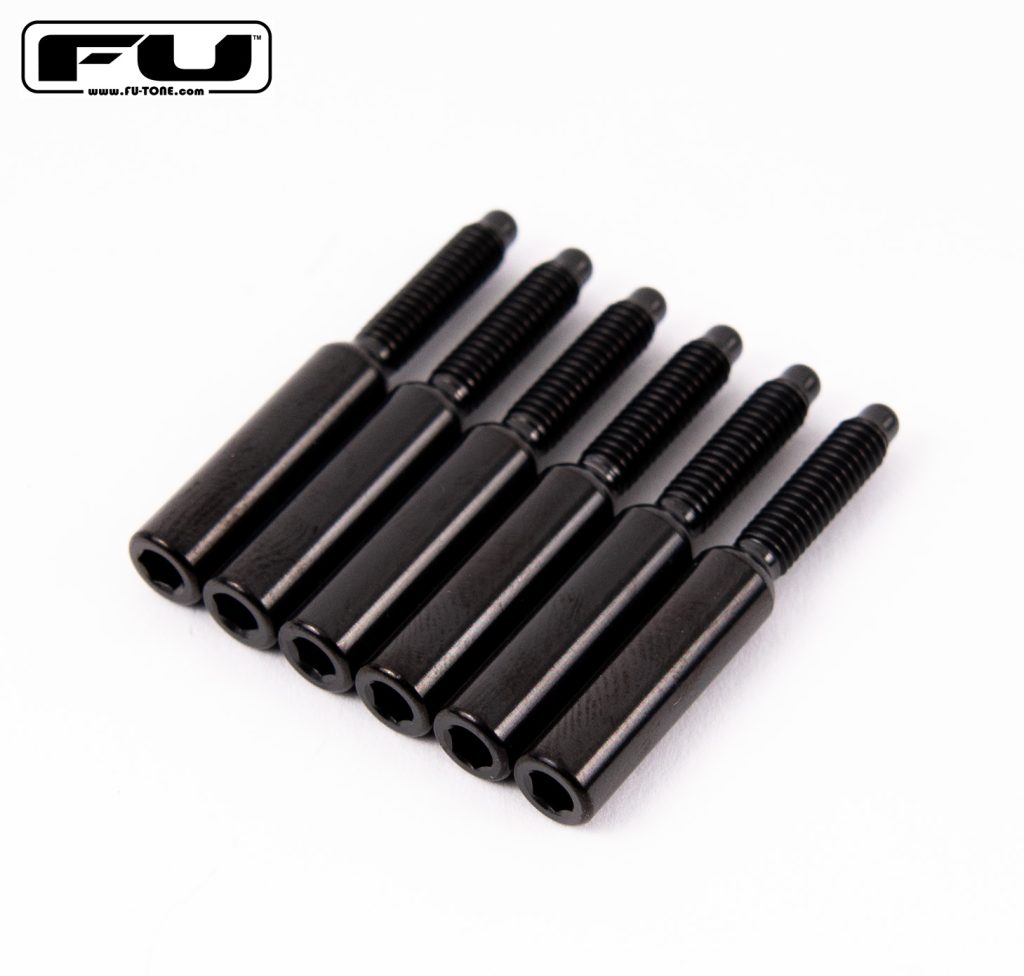 Titanium String Lock Barrel Screws - Black - FU-Tone