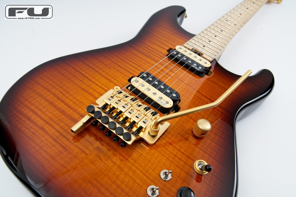 FU-Tone FU PRO GUITAR - 2 Tone Sunburst - NJR - FU-Tone