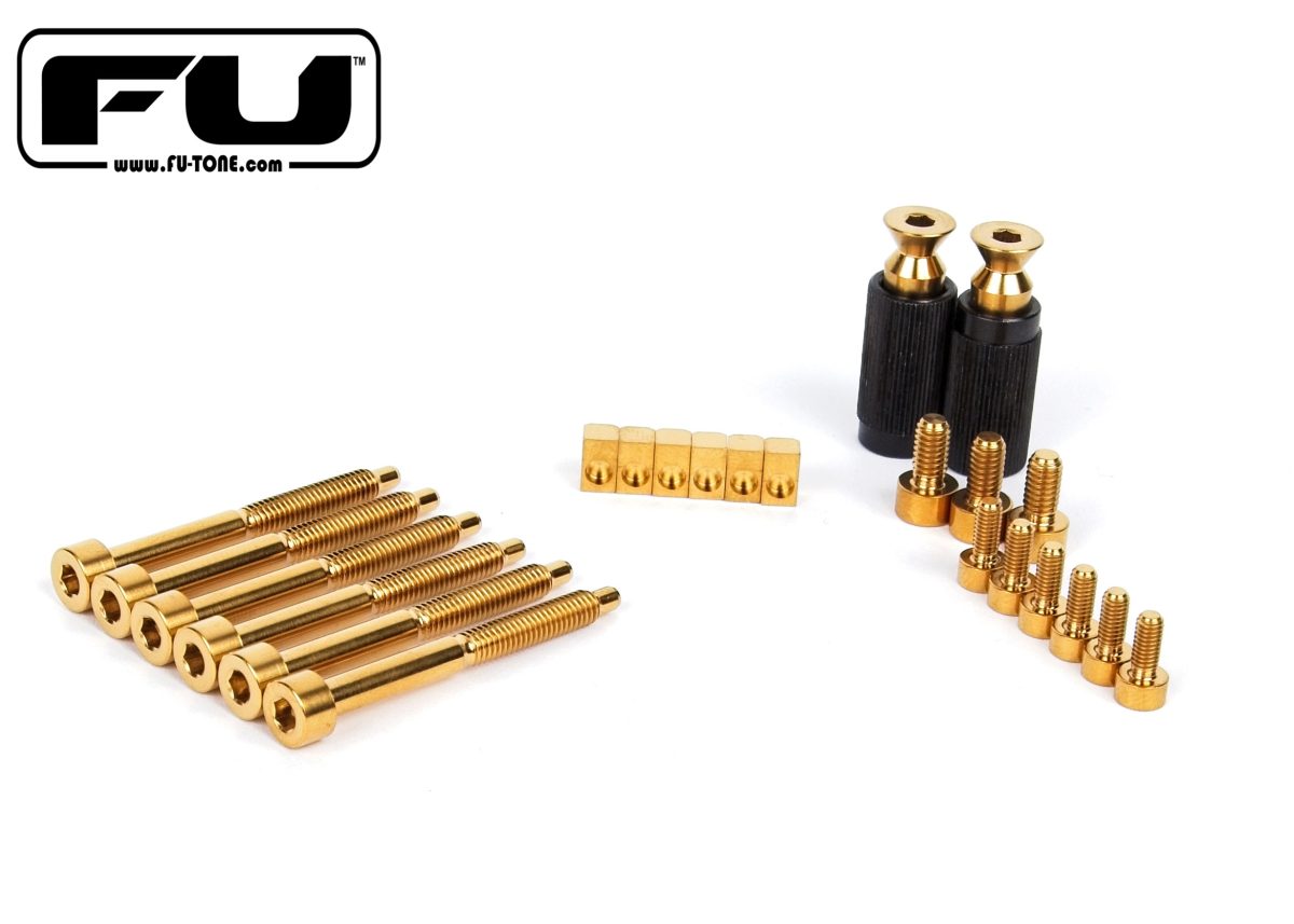 Titanium Hardware Upgrade Kit - Gold - FU-Tone