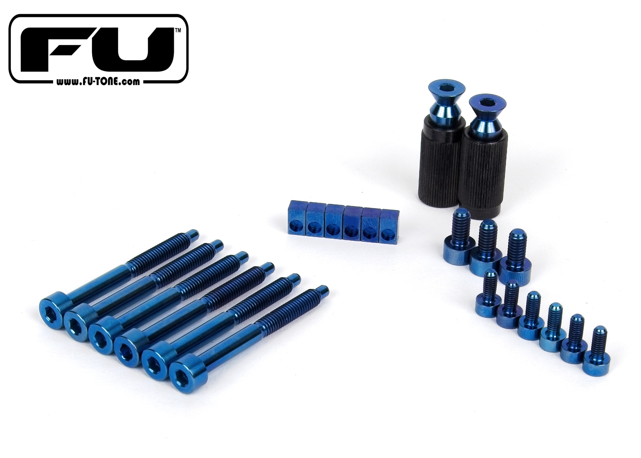 Titanium Hardware Upgrade Kit - Blue - FU-Tone