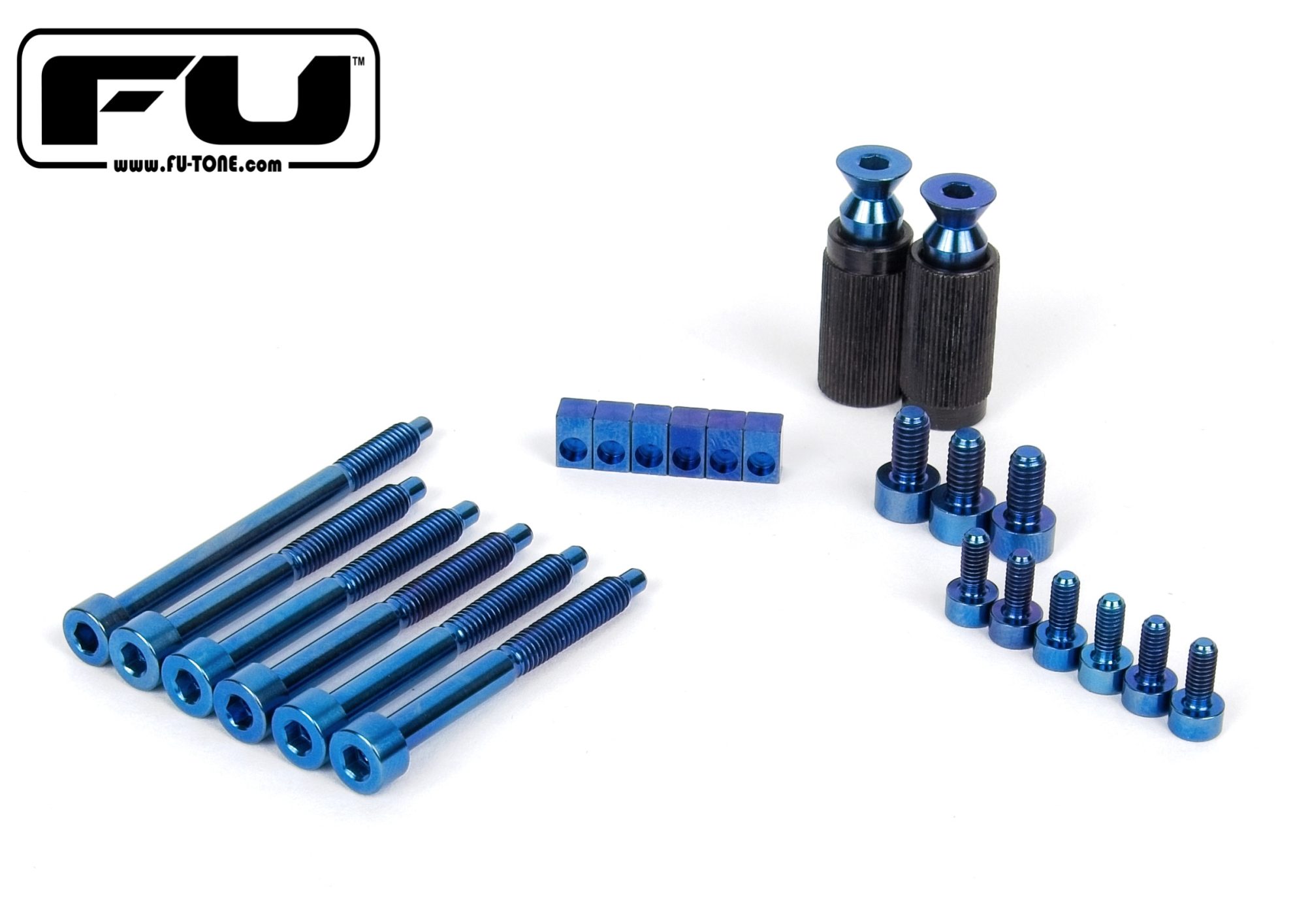 Titanium Hardware Upgrade Kit - Blue - FU-Tone